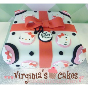 Hello Kitty present | Virginia's Cakes